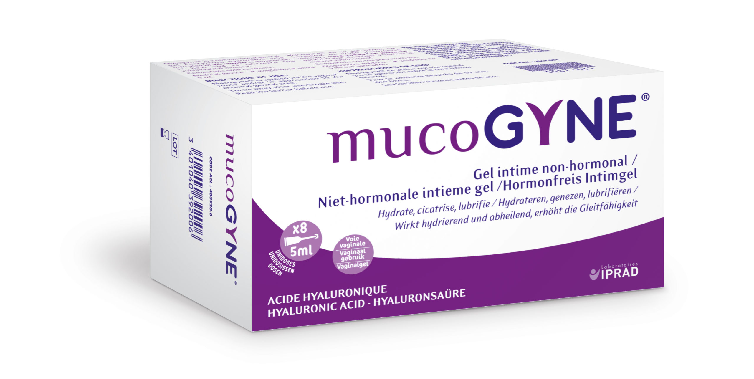 Mucogyne : Gel vulvo-vaginal - Biocodex Benelux